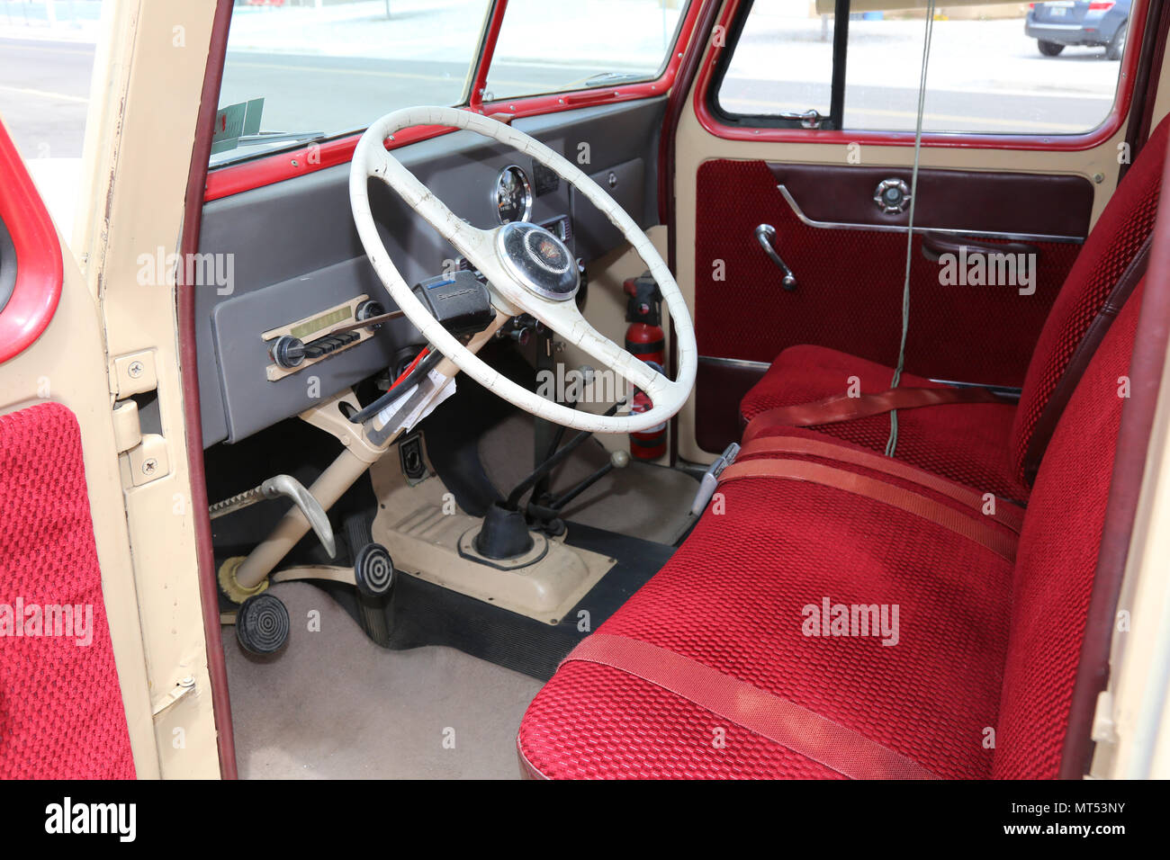 Willys Jeep Truck Interior