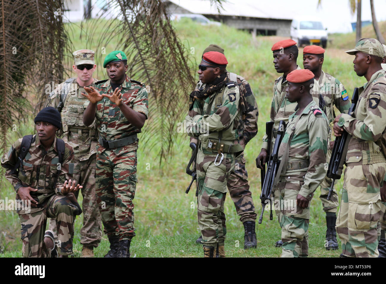 Gabonese Marine Nationale 1st Lt. Zengue Boucah Pierre Cedric Marvin ...