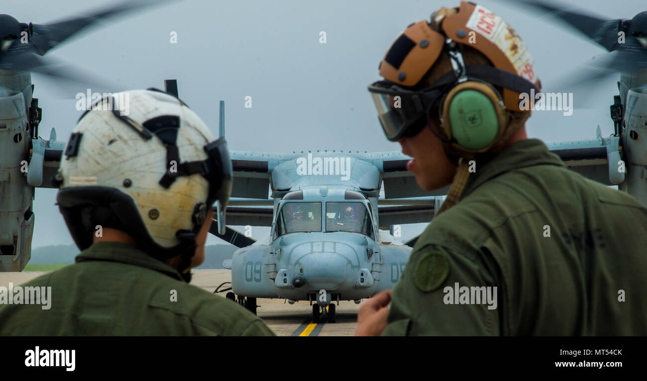 U.S. Marine Corps Cpl. Brandon Guico, a Marine Medium Tiltrotor ...