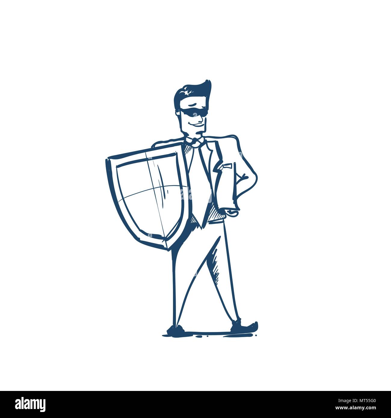 Safety net business man Stock Vector Images - Alamy