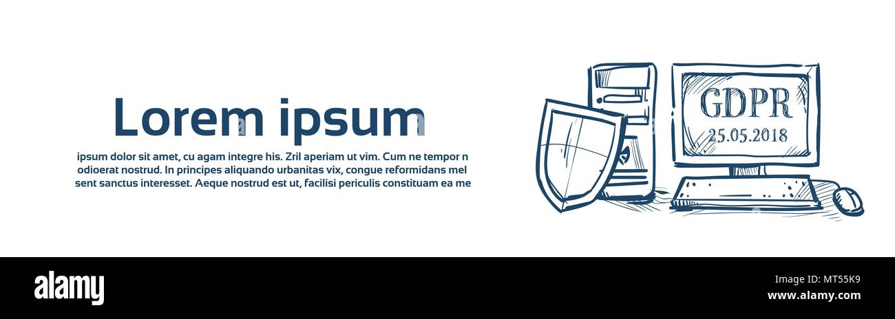 Cyber security keyboard Stock Vector Images - Alamy