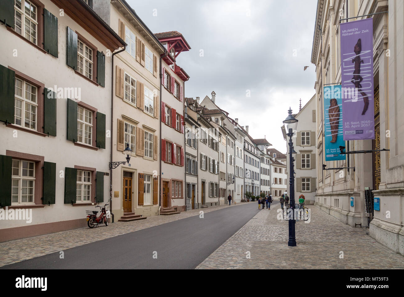 Basel Historic City Centre Stock Photo - Alamy