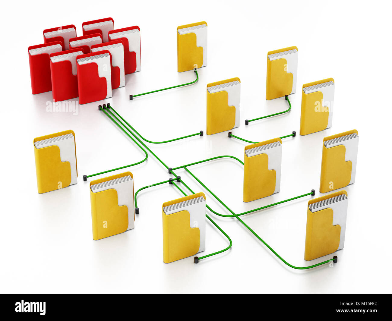 Download file folder icon 3d hi-res stock photography and images - Alamy