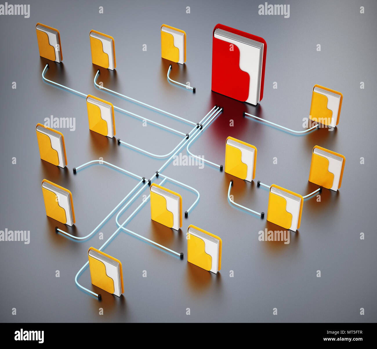 Data sharing illustration hi-res stock photography and images - Alamy