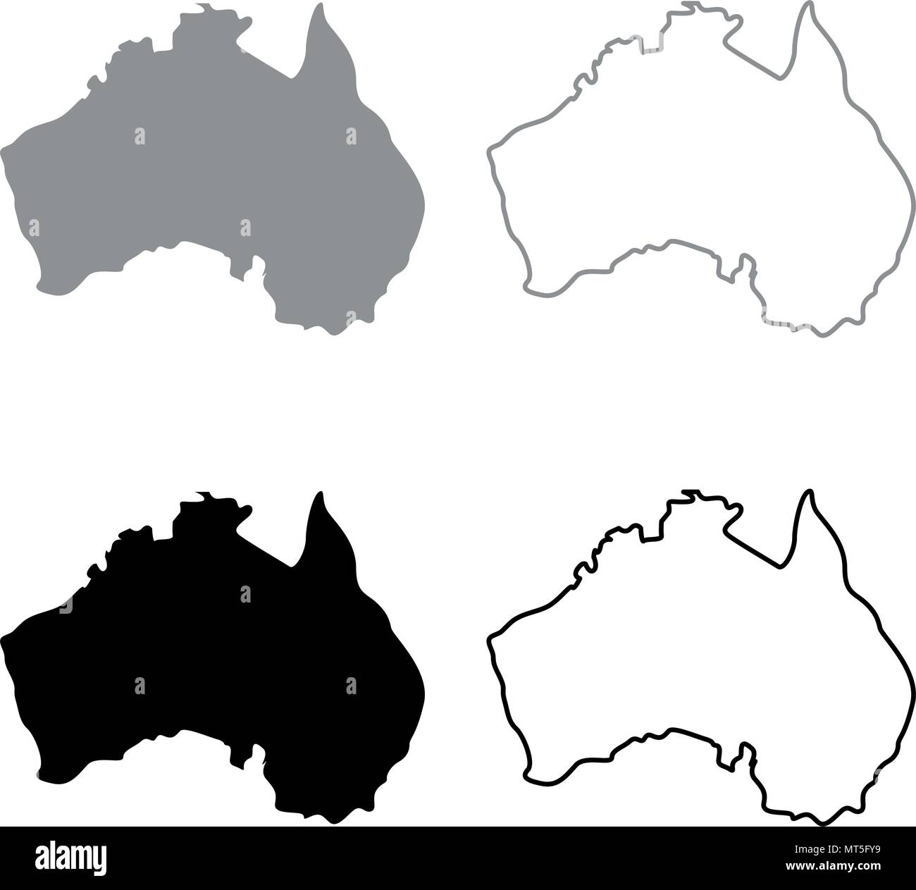 Australian land Stock Vector Images - Alamy