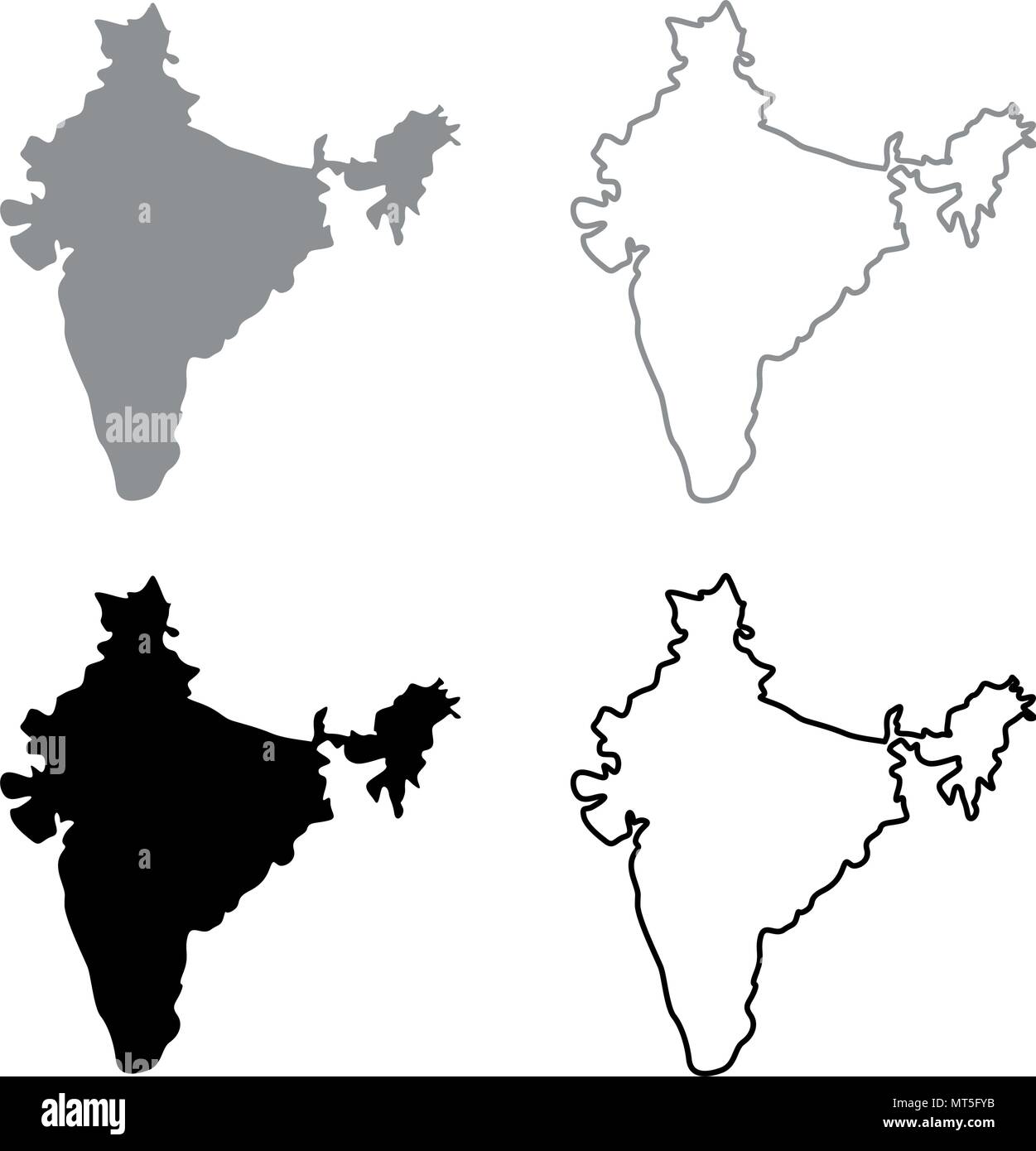 South indian region Stock Vector Images - Alamy