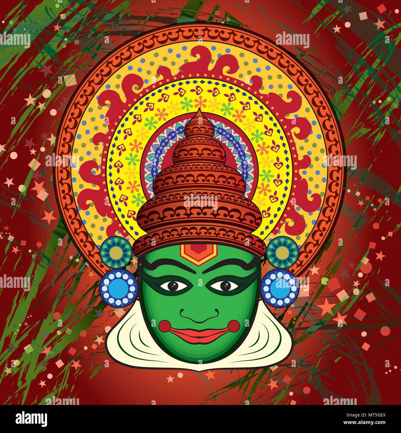 Traditional indian design Stock Vector Images - Alamy