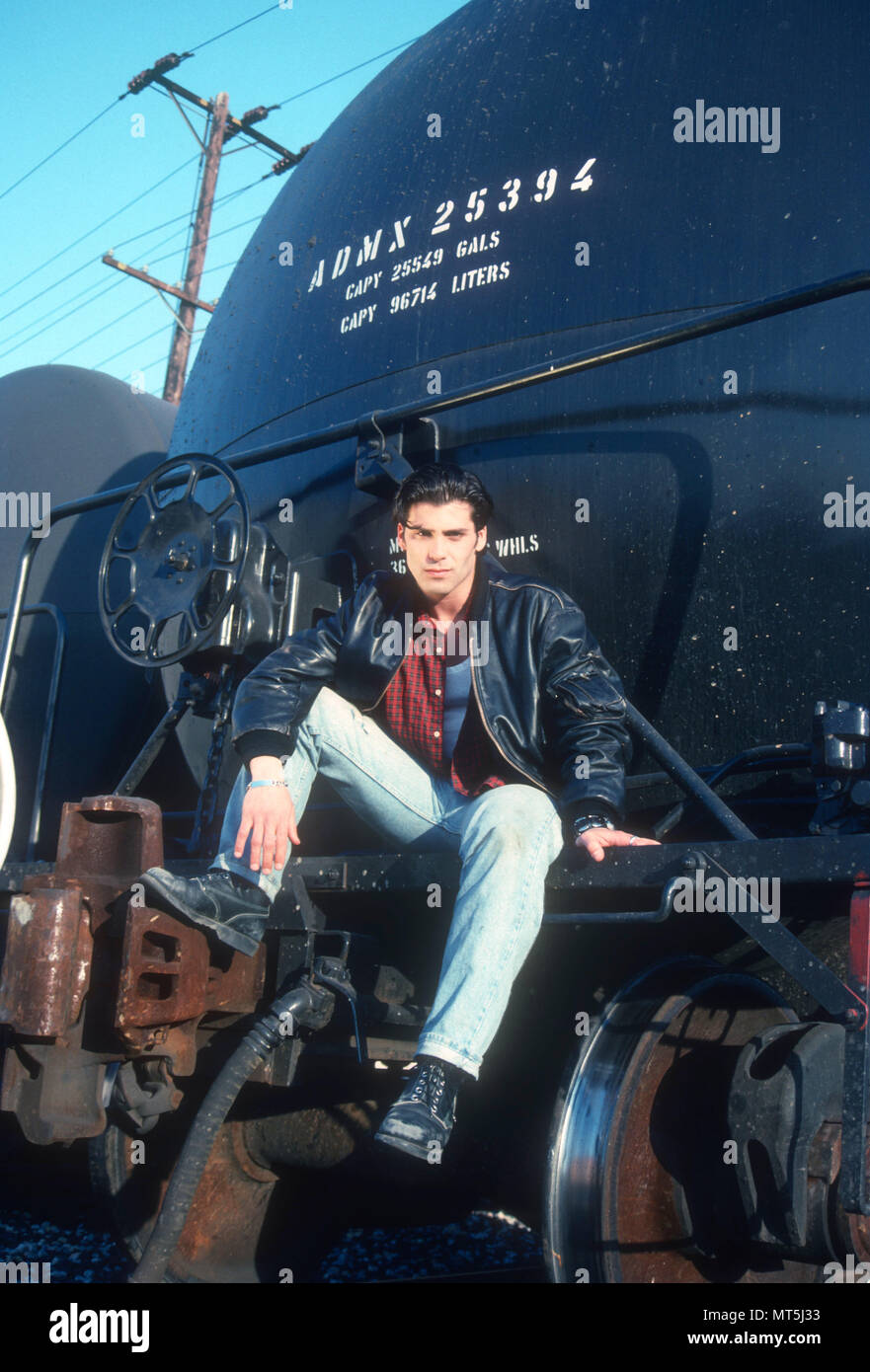 LOS ANGELES, CA - MAY 3: (EXCLUSIVE) Actor Anthony DeSando poses during a photo shoot on May 3 ...