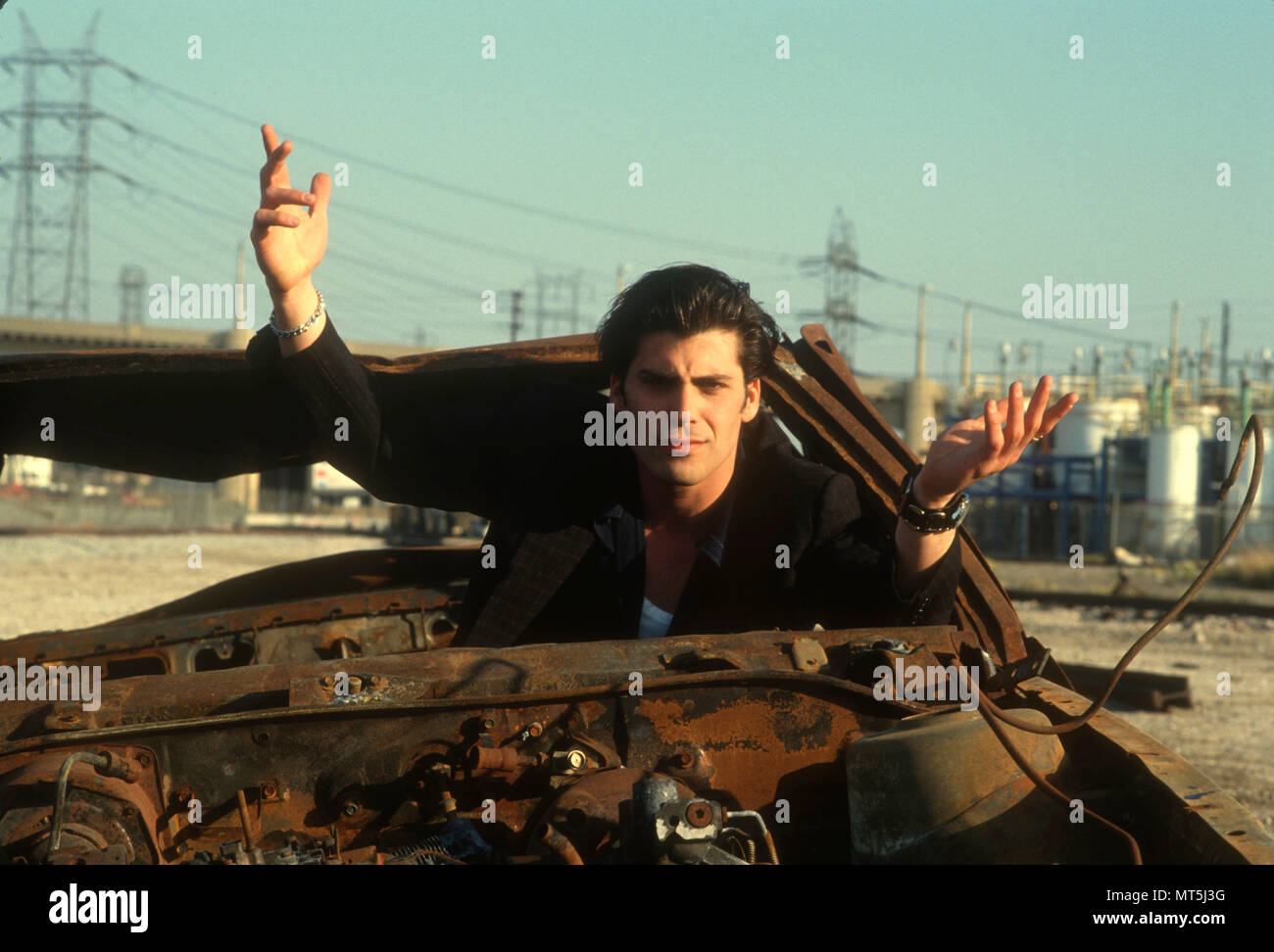 LOS ANGELES, CA - MAY 3: (EXCLUSIVE) Actor Anthony DeSando poses during a photo shoot on May 3 ...