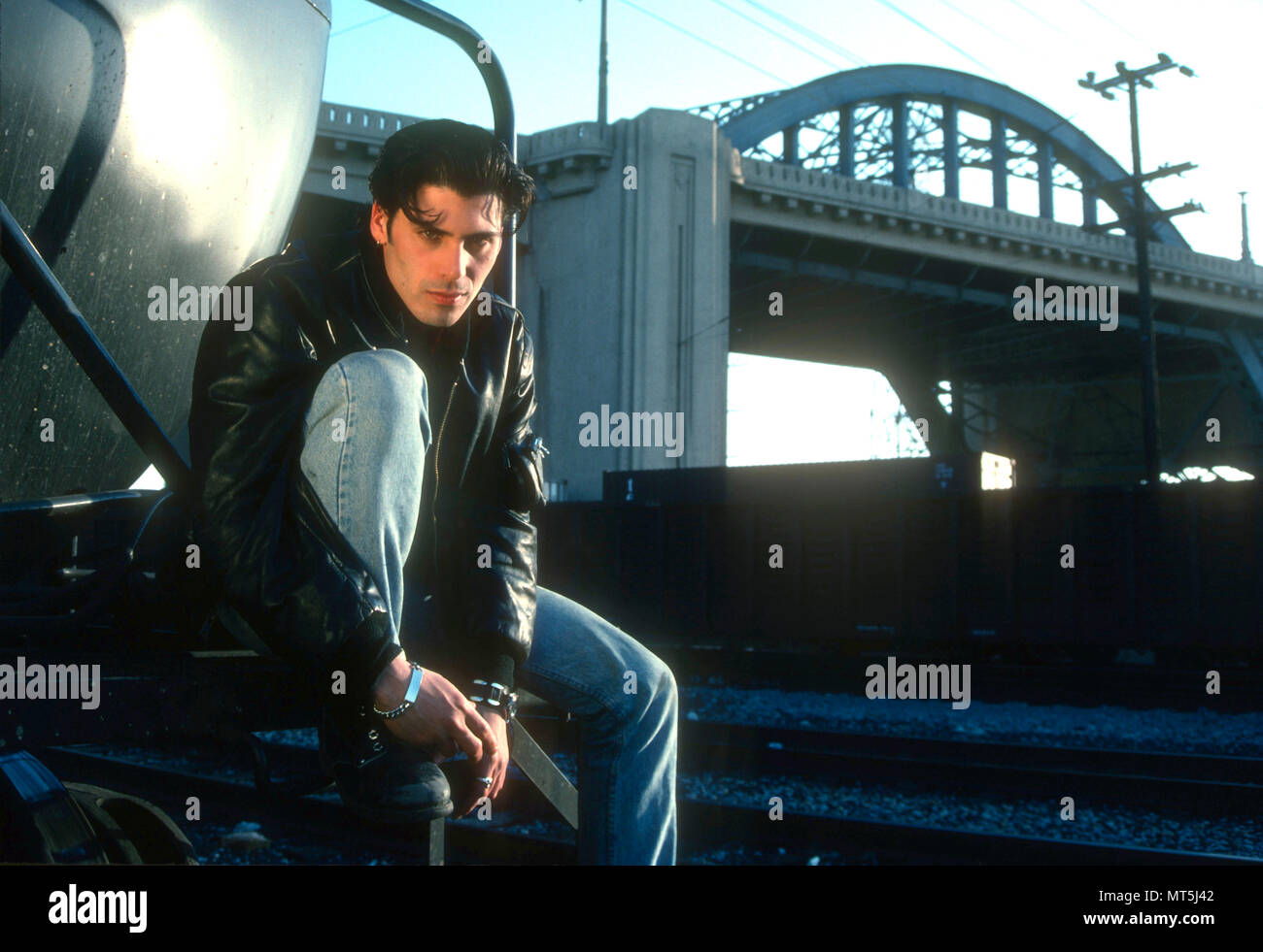 LOS ANGELES, CA - MAY 3: (EXCLUSIVE) Actor Anthony DeSando poses during a photo shoot on May 3 ...
