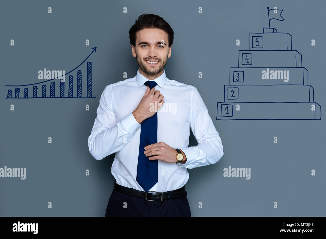 Clever man hi-res stock photography and images - Alamy