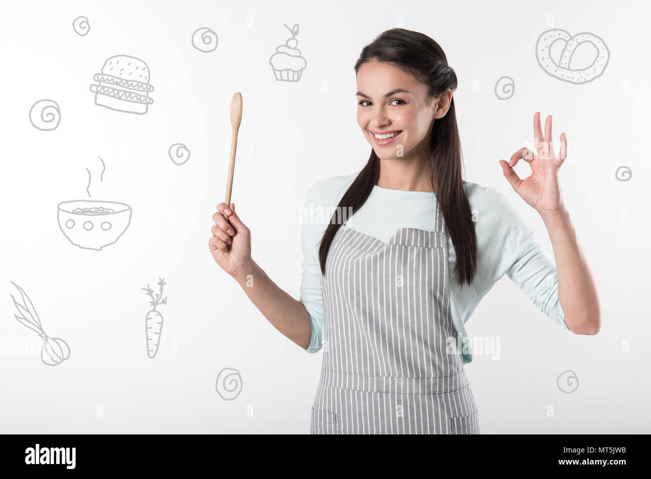 The confident cook hi-res stock photography and images - Alamy