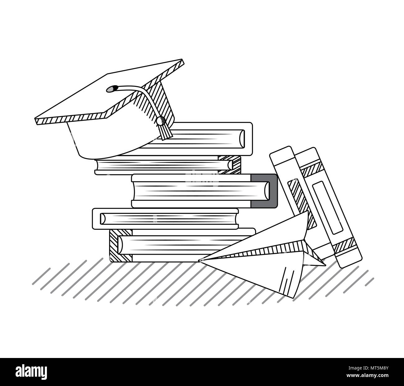 Hand draw education cartoons Stock Vector Image & Art - Alamy