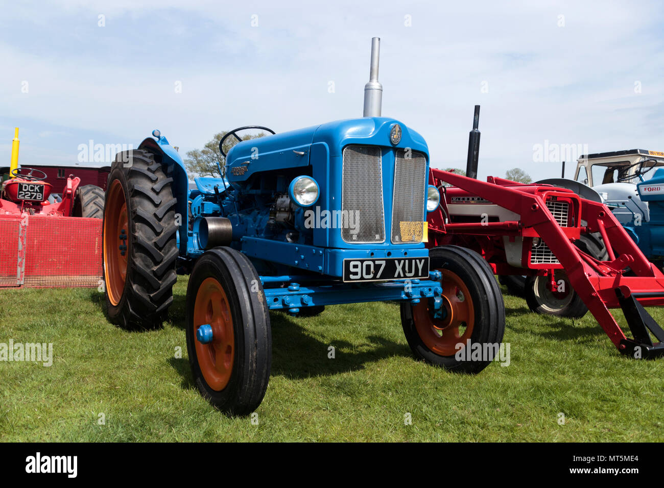 Blue Fordson Major Tractor High Resolution Stock Photography and Images ...