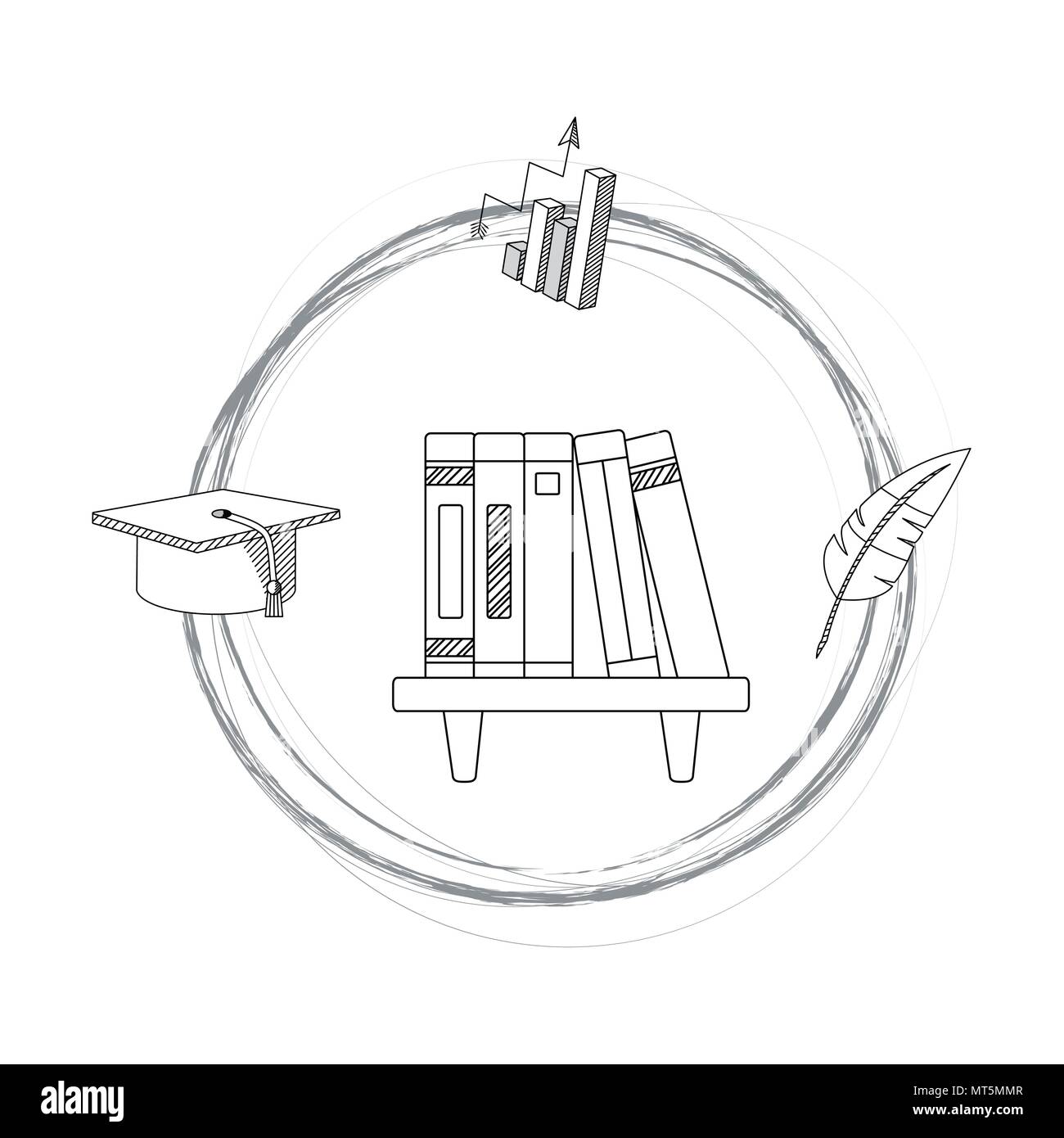 Hand draw education cartoons Stock Vector Image & Art - Alamy