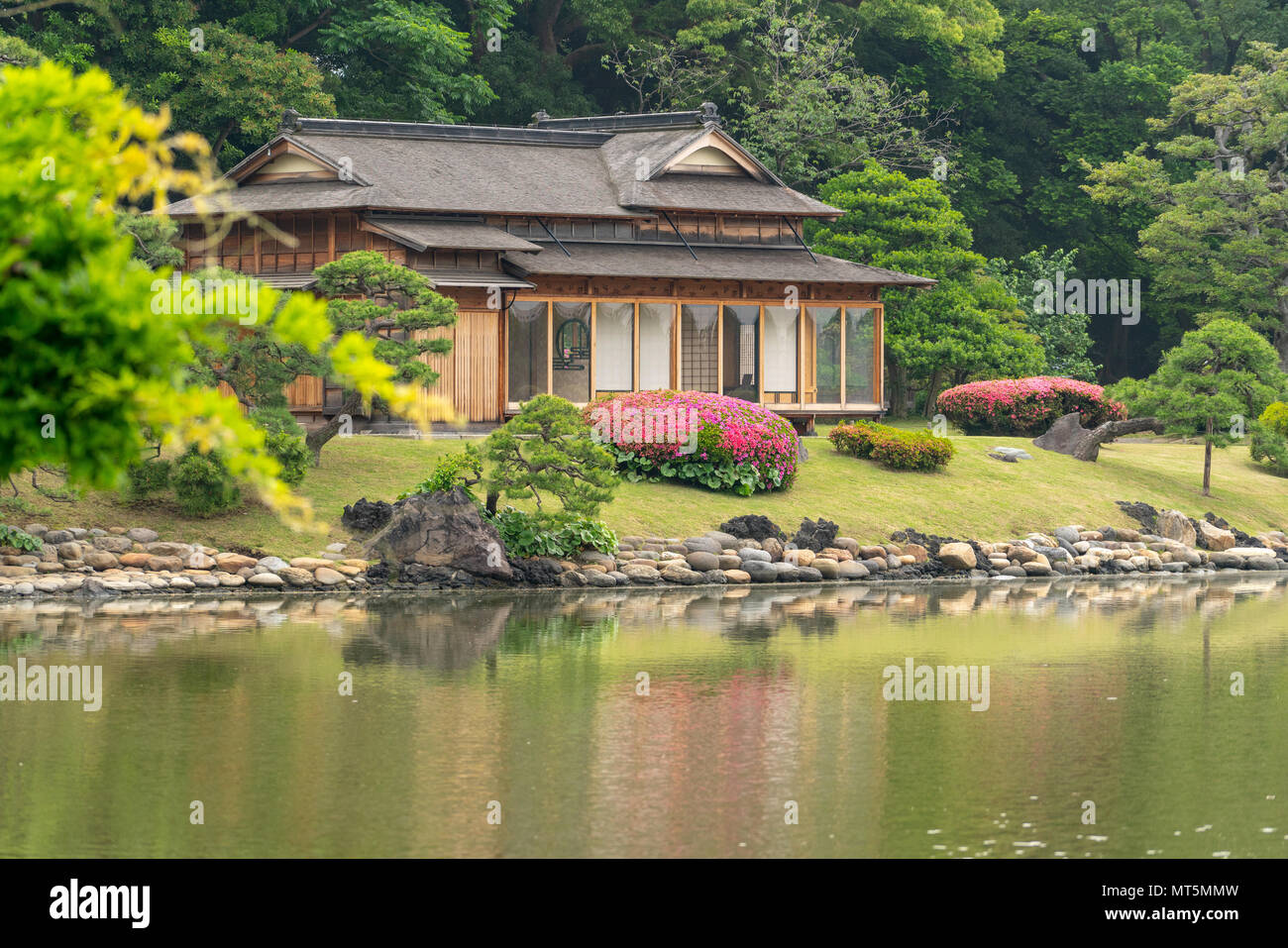 Hamarikyu Gardens in Tokyo are a popular spot for both tourists and ...