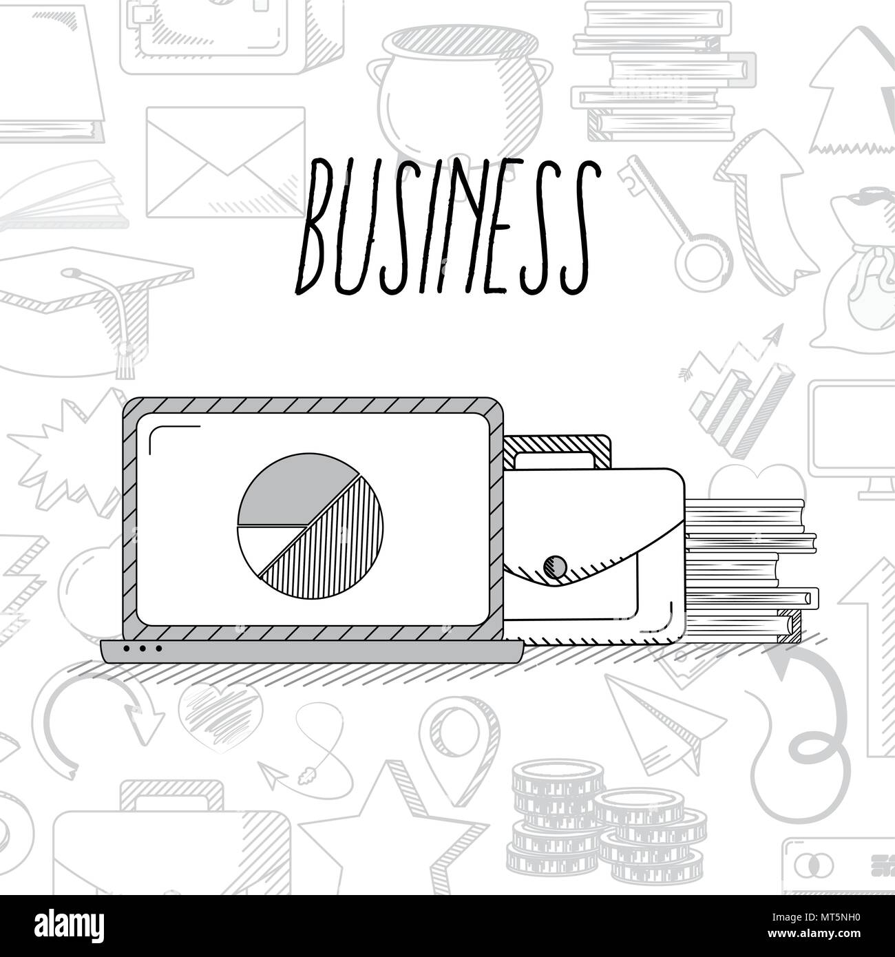 Business hand draw cartoon Stock Vector Image & Art - Alamy