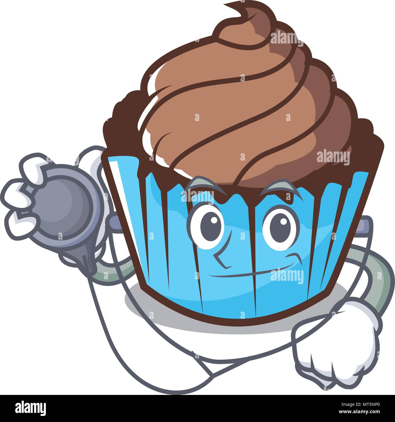 Doctor eating chocolate hi-res stock photography and images - Alamy