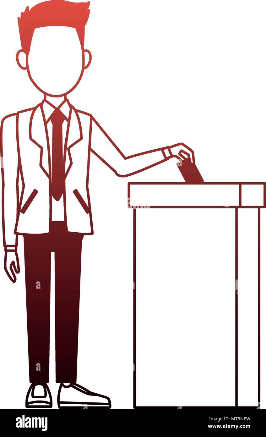 Voting lines Stock Vector Images - Alamy