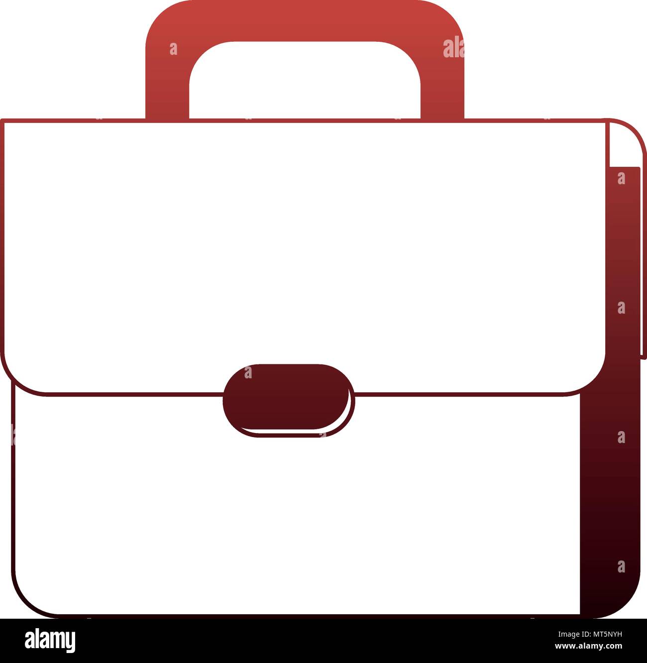 Business briefcase symbol red lines Stock Vector Image & Art - Alamy