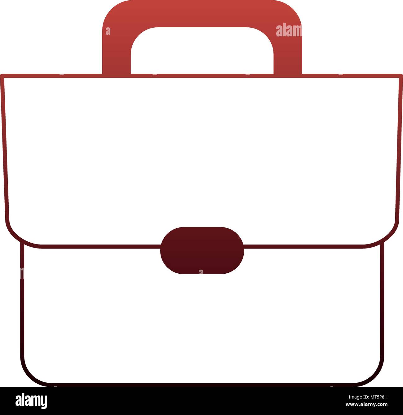 Business briefcase symbol red lines Stock Vector Image & Art - Alamy