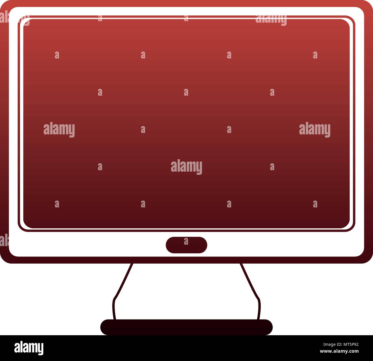 Computer screen technology red lines Stock Vector Image & Art - Alamy