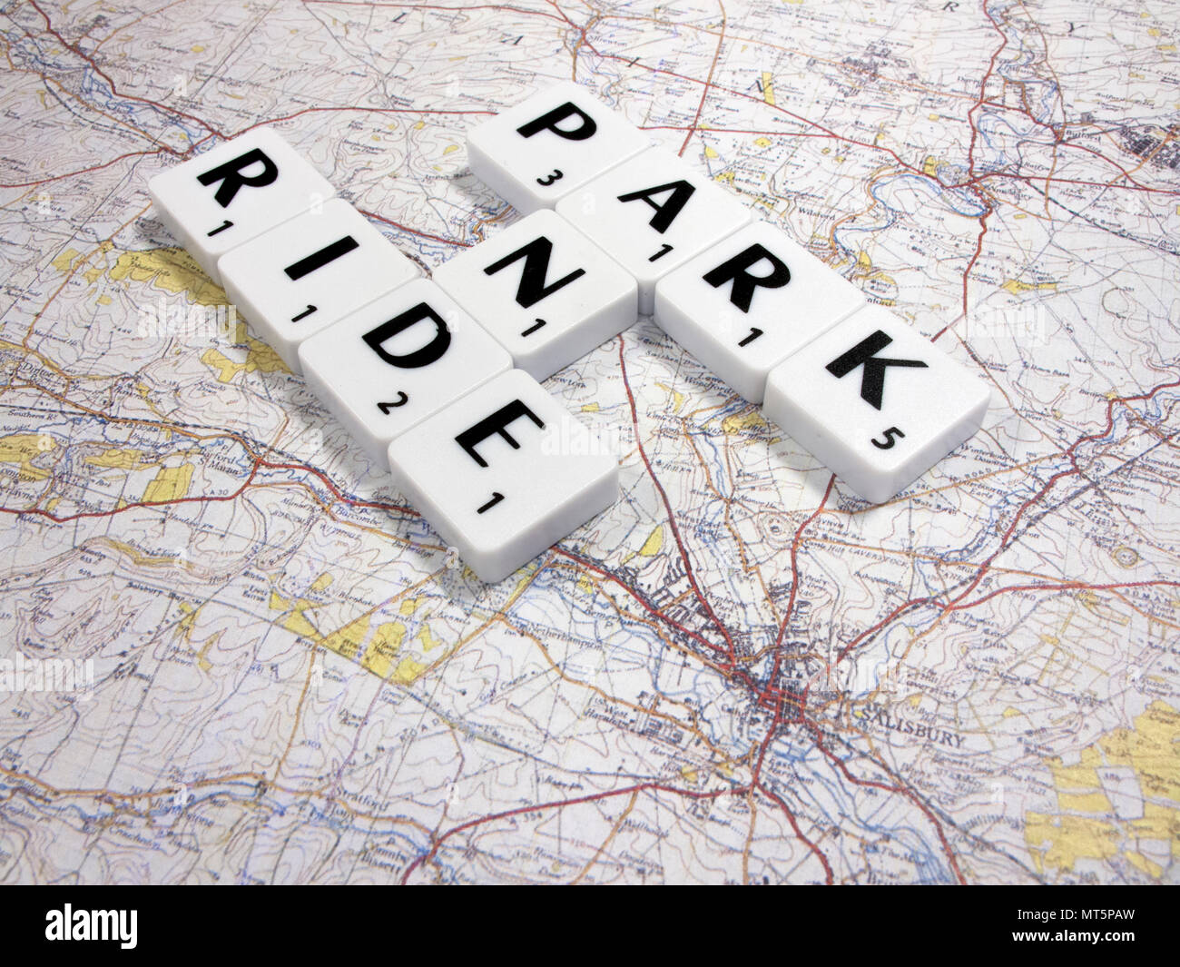 Salisbury car park hi-res stock photography and images - Alamy