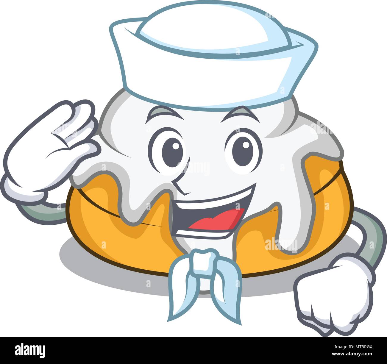Sailor cinnamon roll character cartoon Stock Vector Image & Art - Alamy
