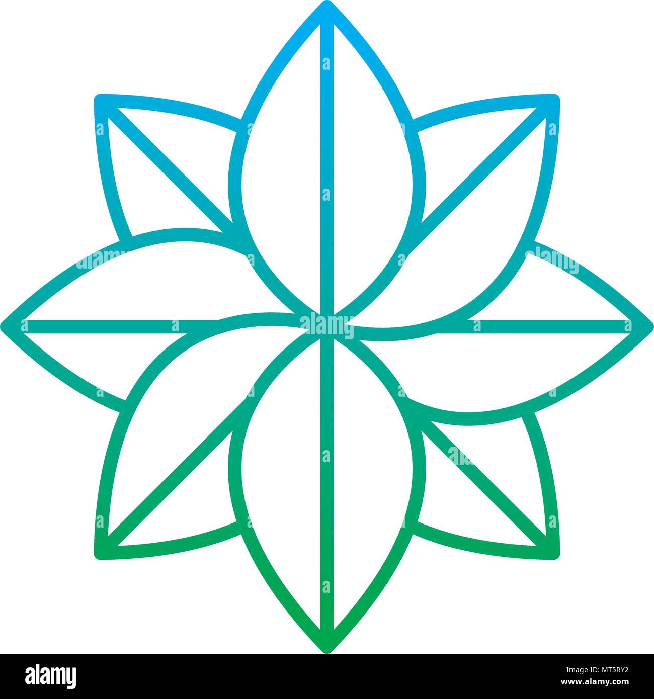 Lush plants line Stock Vector Images - Alamy