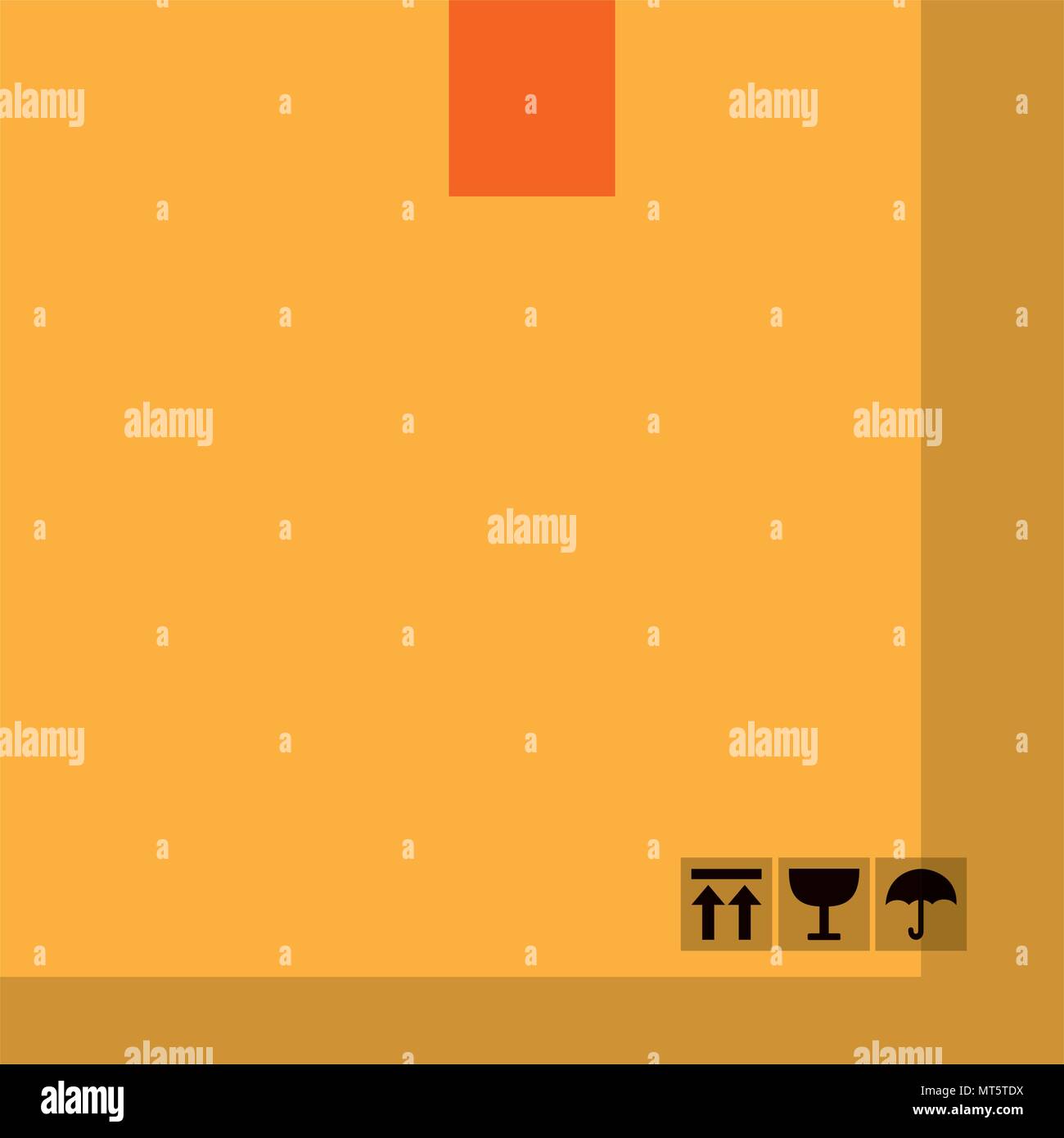 box package delivery product empty Stock Vector Image & Art - Alamy