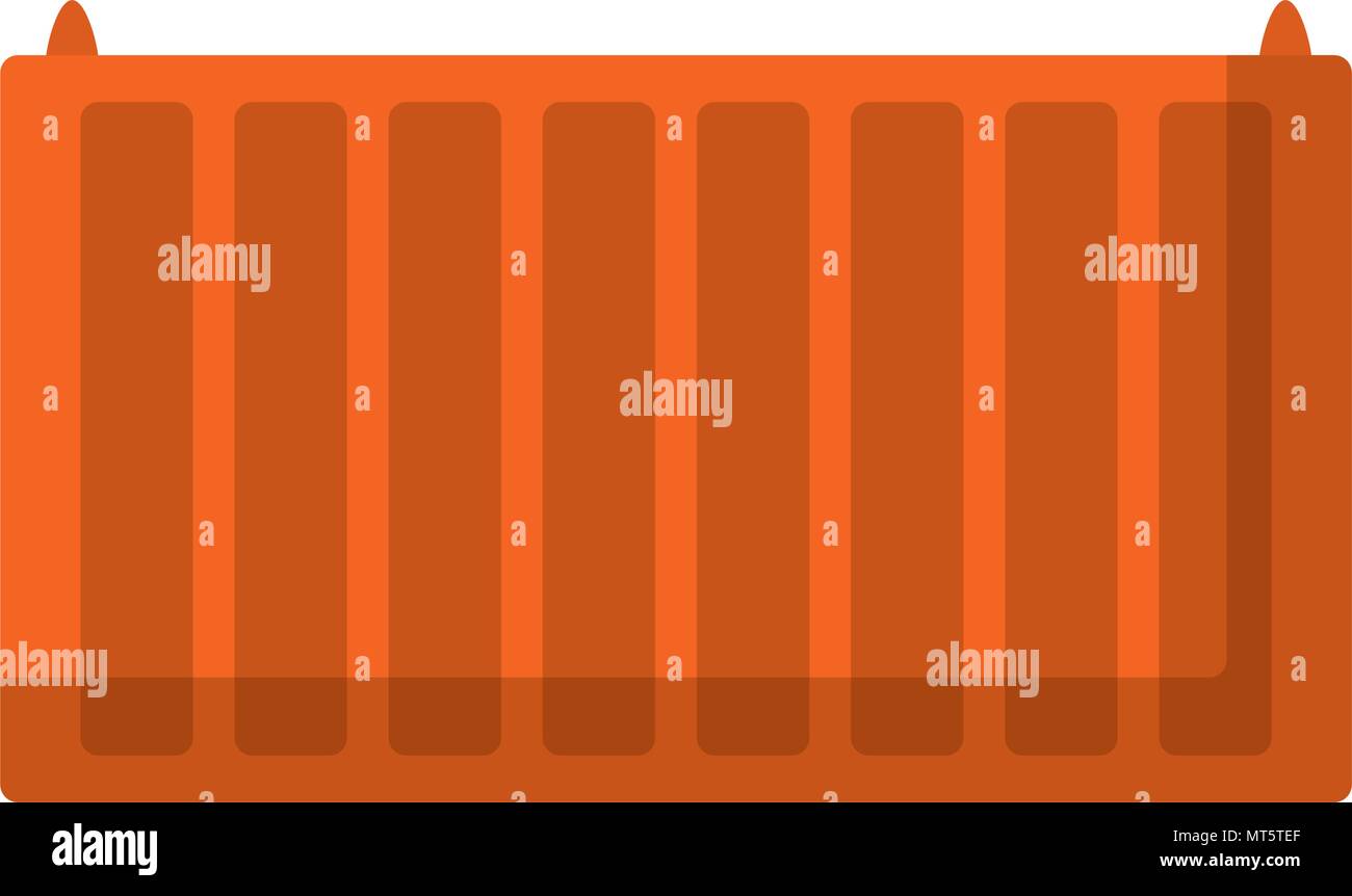 cargo container transport delivery shipping Stock Vector Image & Art ...