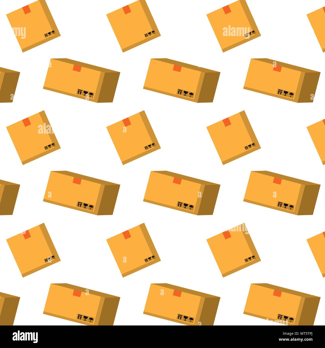 boxes product delivery packages background Stock Vector Image & Art - Alamy