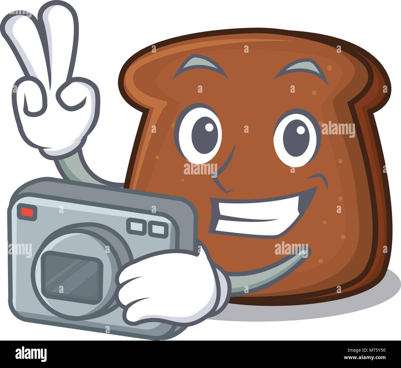 Photograph bread slice texture Stock Vector Images - Alamy