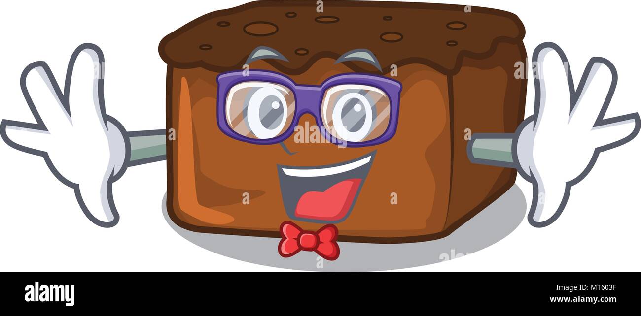 Geek brownies character cartoon style Stock Vector Image & Art - Alamy