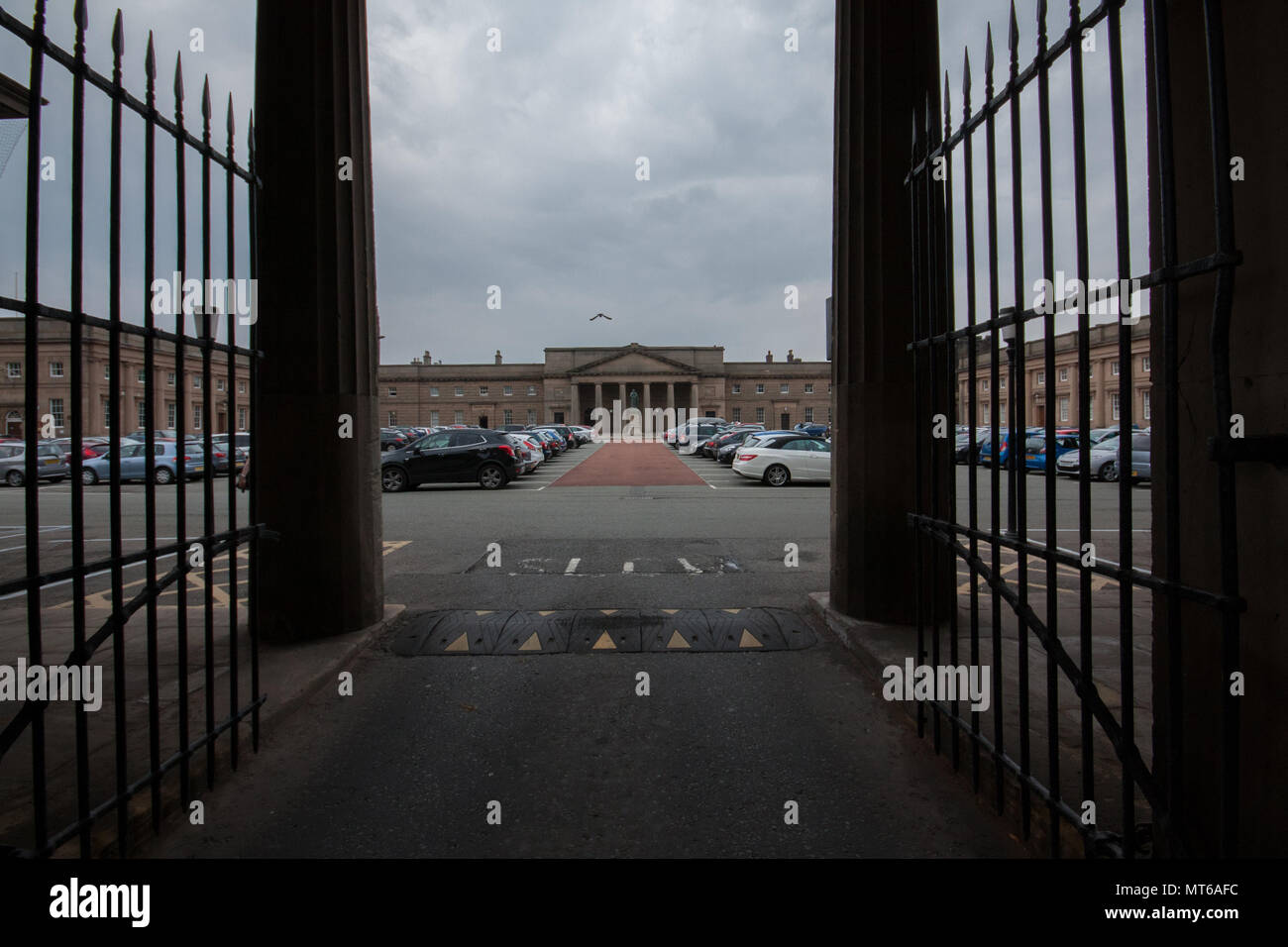 Entrance of the University of Chester, Riverside Campus in Chester ...