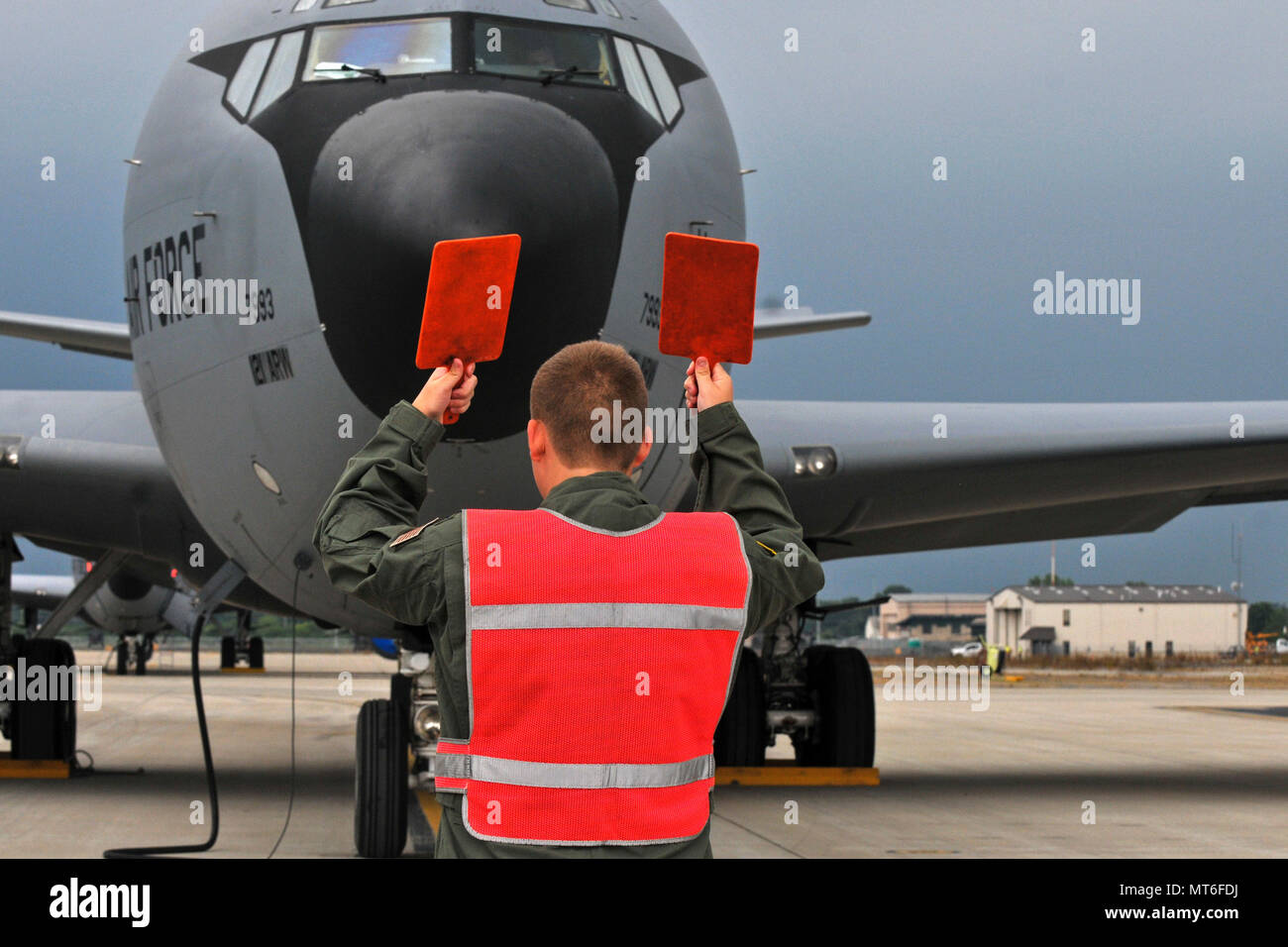 The 121st Air Refueling Wing hosted 15-year-old Chase Fulmer and his ...