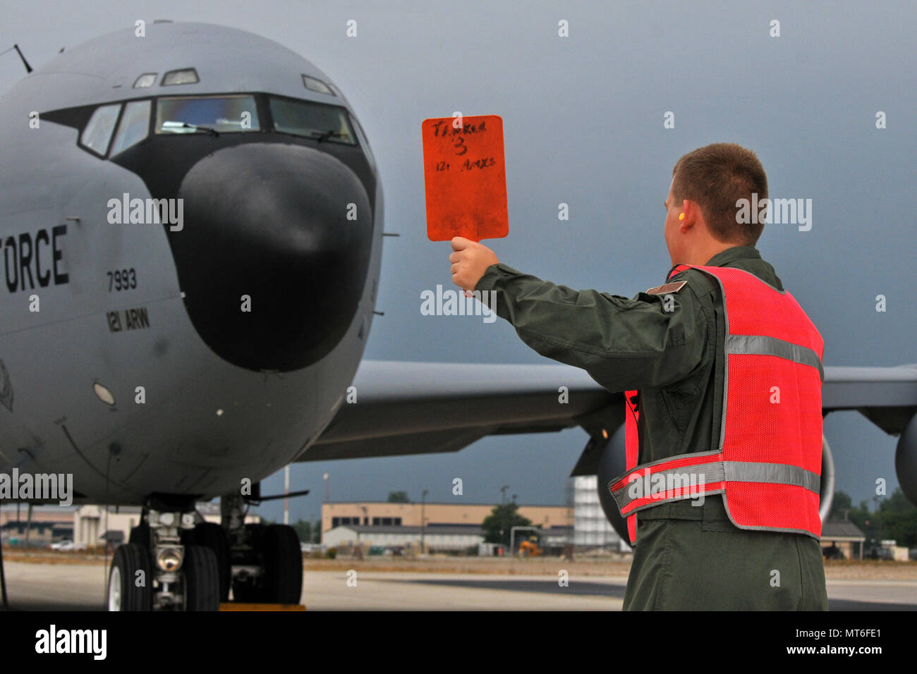 The 121st Air Refueling Wing hosted 15-year-old Chase Fulmer and his ...
