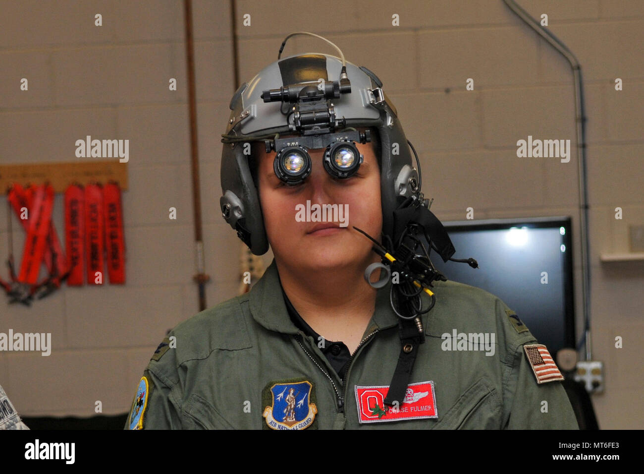 The 121st Air Refueling Wing hosted 15-year-old Chase Fulmer and his ...