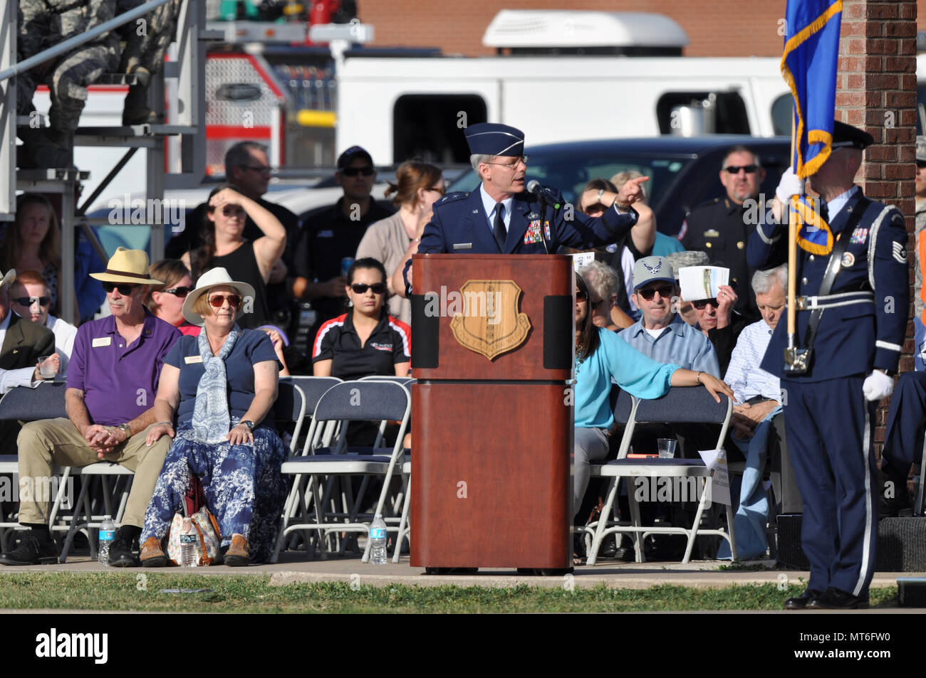 U.S. Air Force Maj. Gen. Robert LaBrutta, 2nd Air Force commander ...