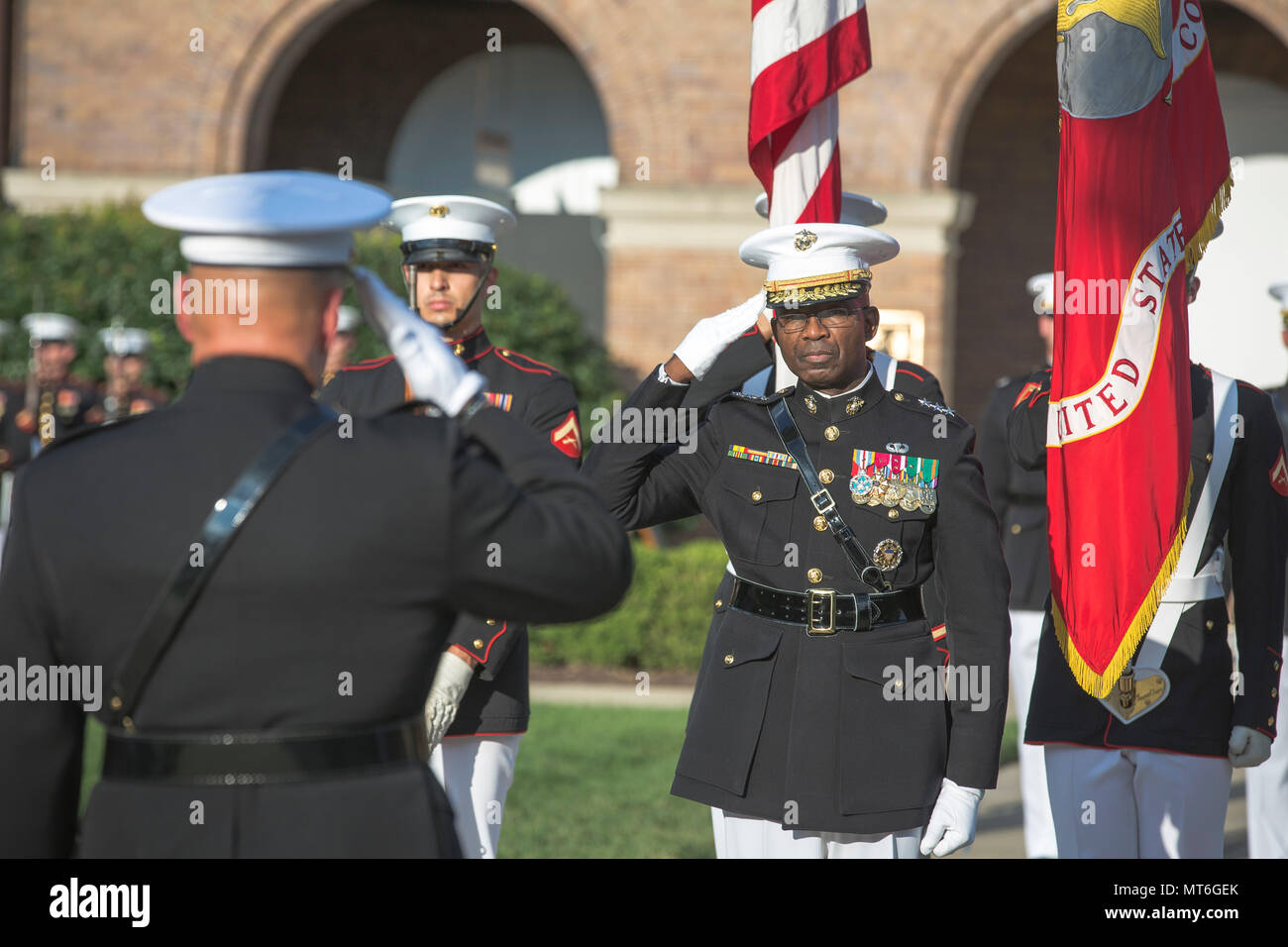 U.S. Marine Corps Lt. Gen. Ronald L. Bailey, deputy commandant of Plans ...