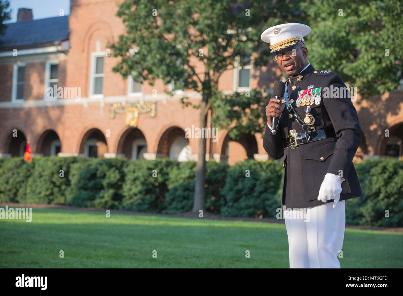 U.S. Marine Corps Lt. Gen. Ronald L. Bailey, deputy commandant of Plans ...