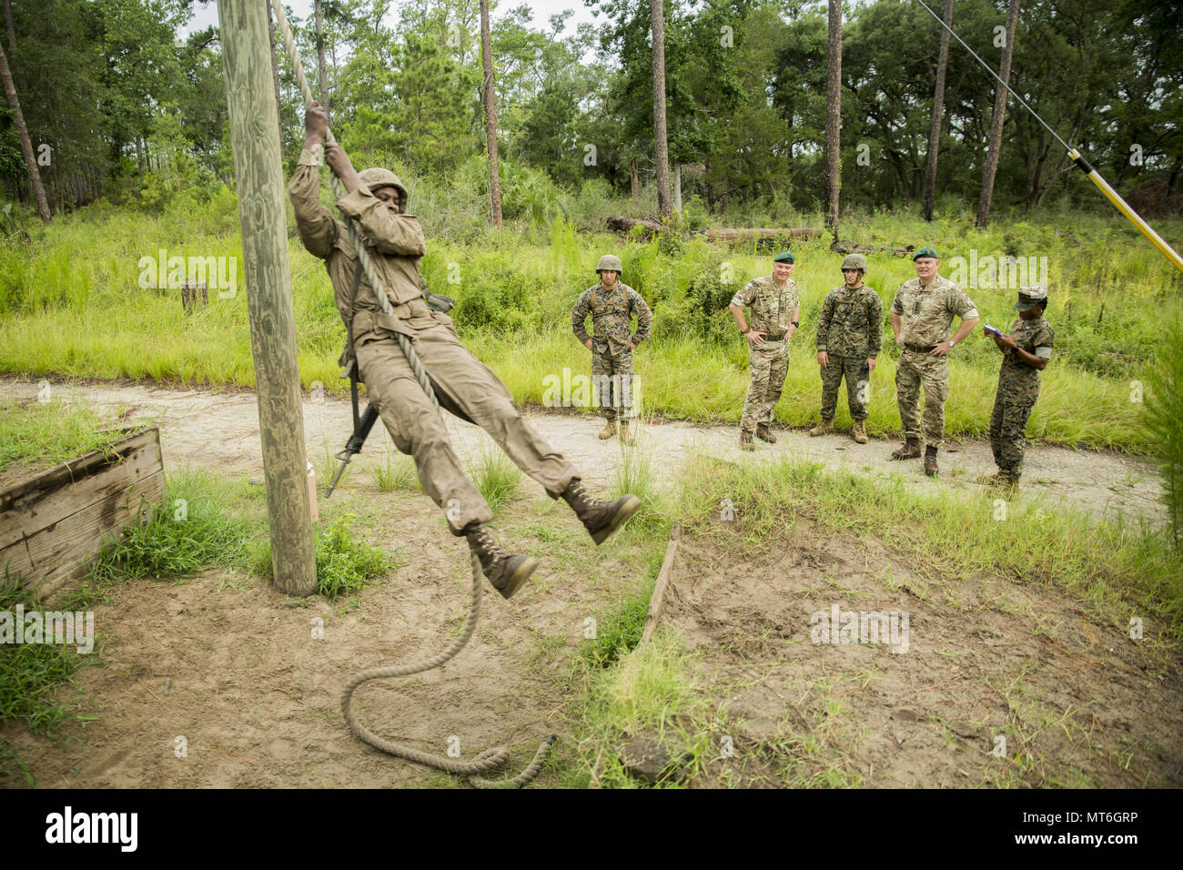 Royal marines commando training centre hi-res stock photography and ...