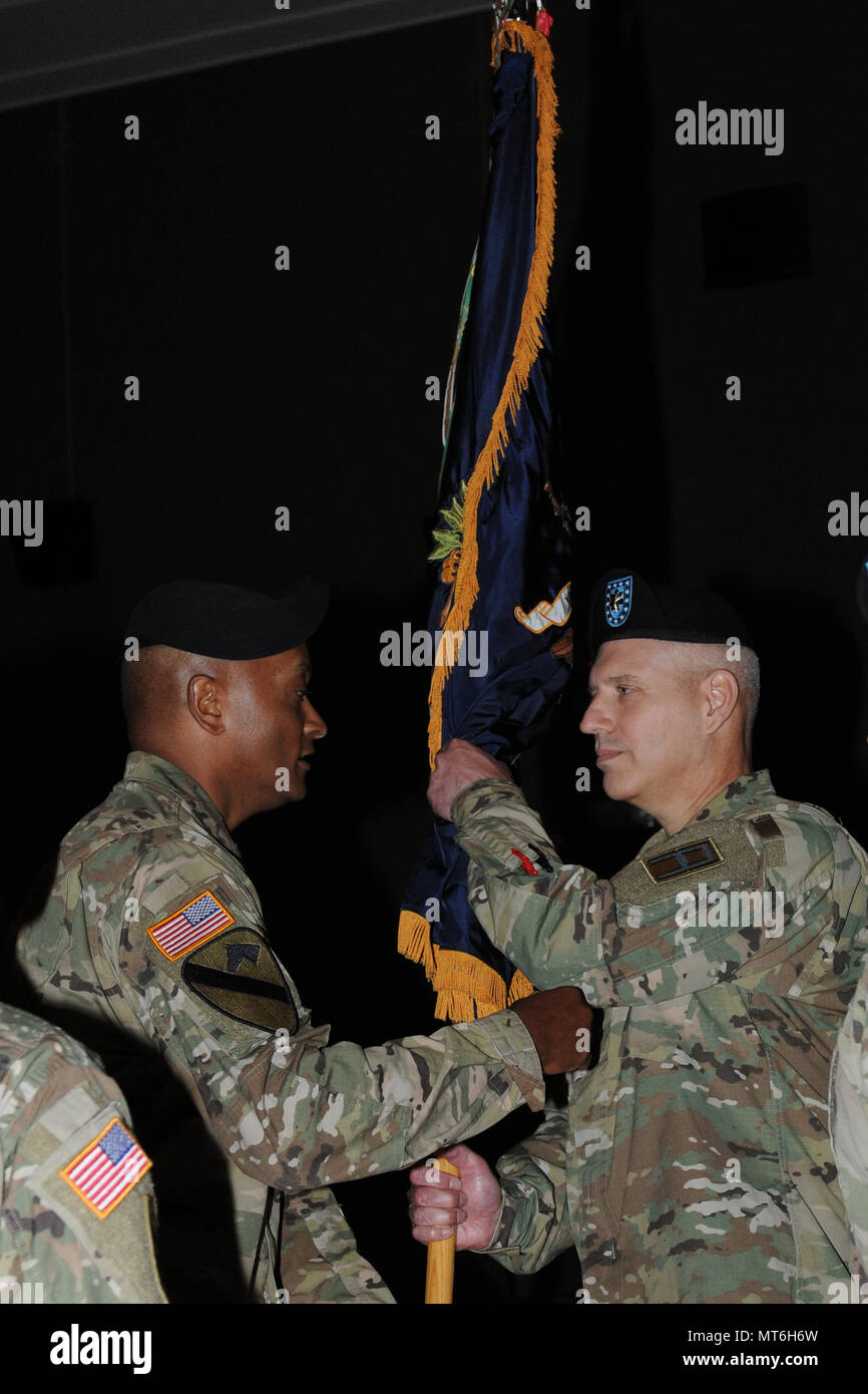 Col. Flint Patterson, commander of the 4th Cavalry Multi-Functional ...