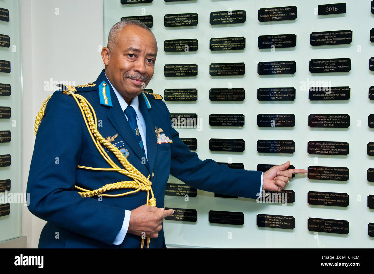 Air vice marshal griffiths santrofi evans hi-res stock photography and ...