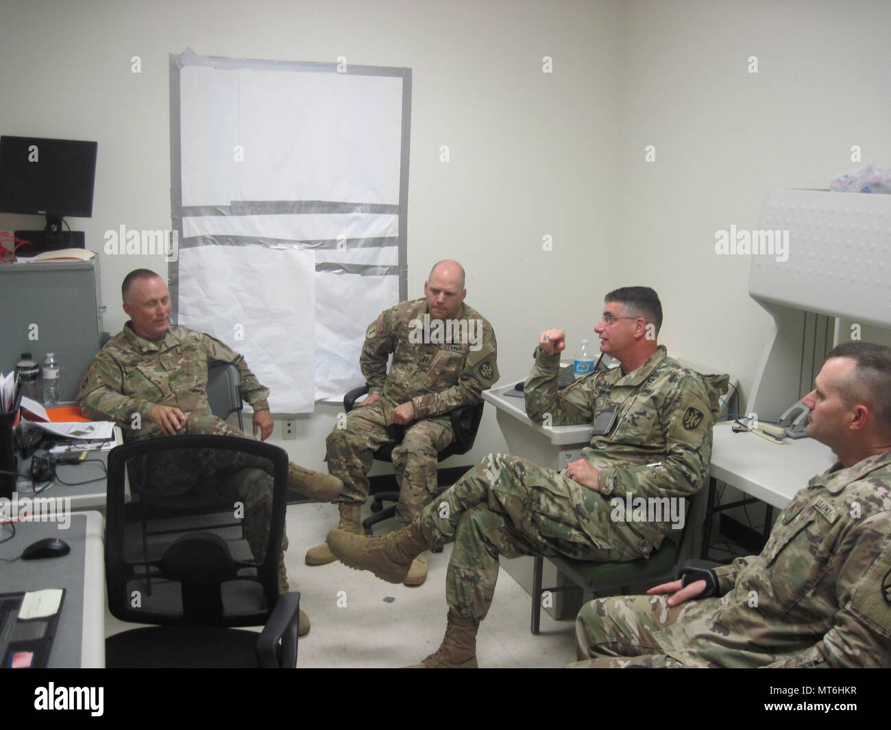 Leaders from the 1st Sustainment Command (Theater), the 316th ...