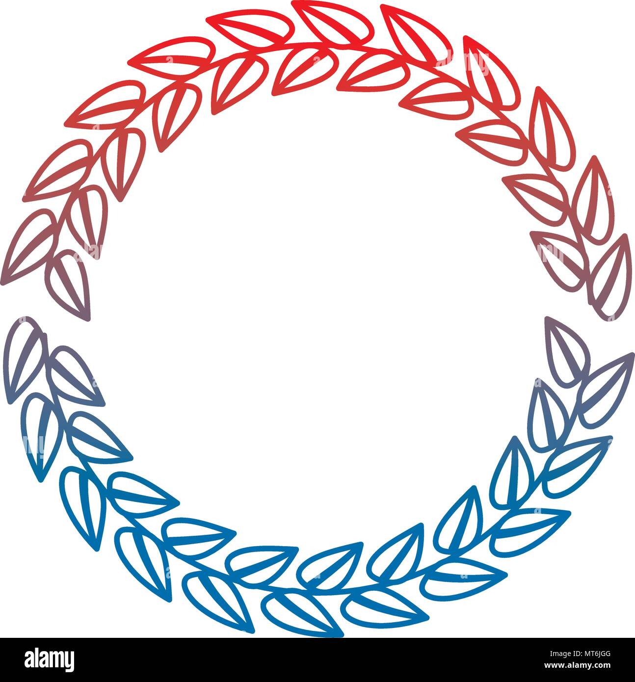 Roman Laurel Wreath Stock Vector Images - Alamy