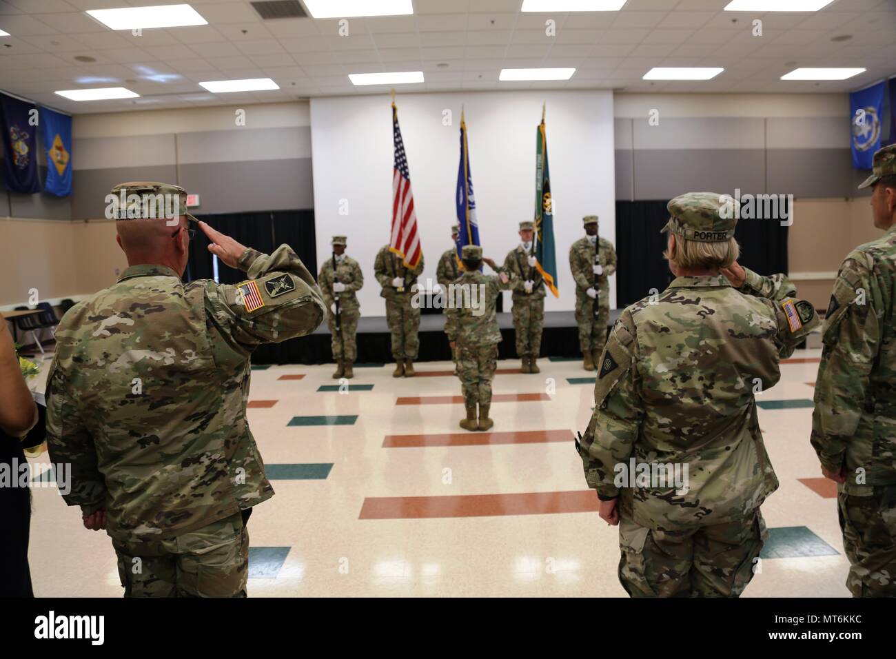 Personnel attending the Staff Sgt. Todd R. Cornell Noncommissioned ...