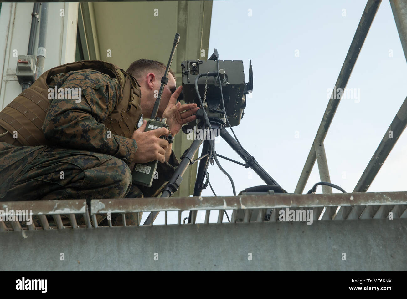 U.S. Marine Corps Capt. Daniel A. Thomas, a forward air controller with ...