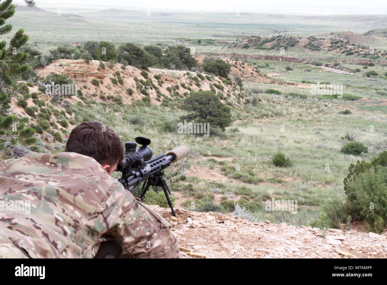 FORT CARSON, Colorado -- A Special Operations Forces sniper with 10th ...