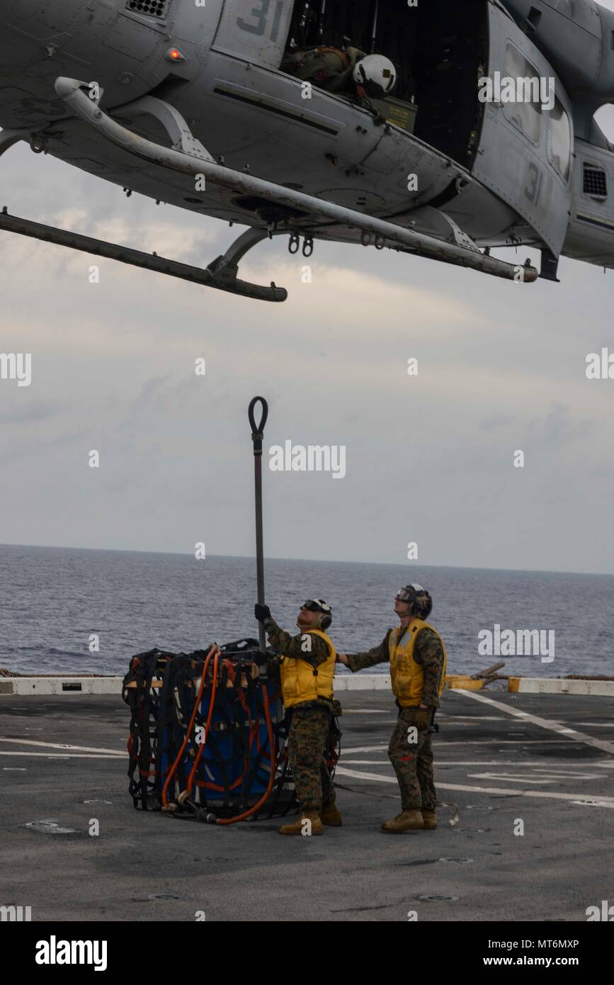 PACIFIC OCEAN – Marines with Landing Support Combat Logistic Battalion ...